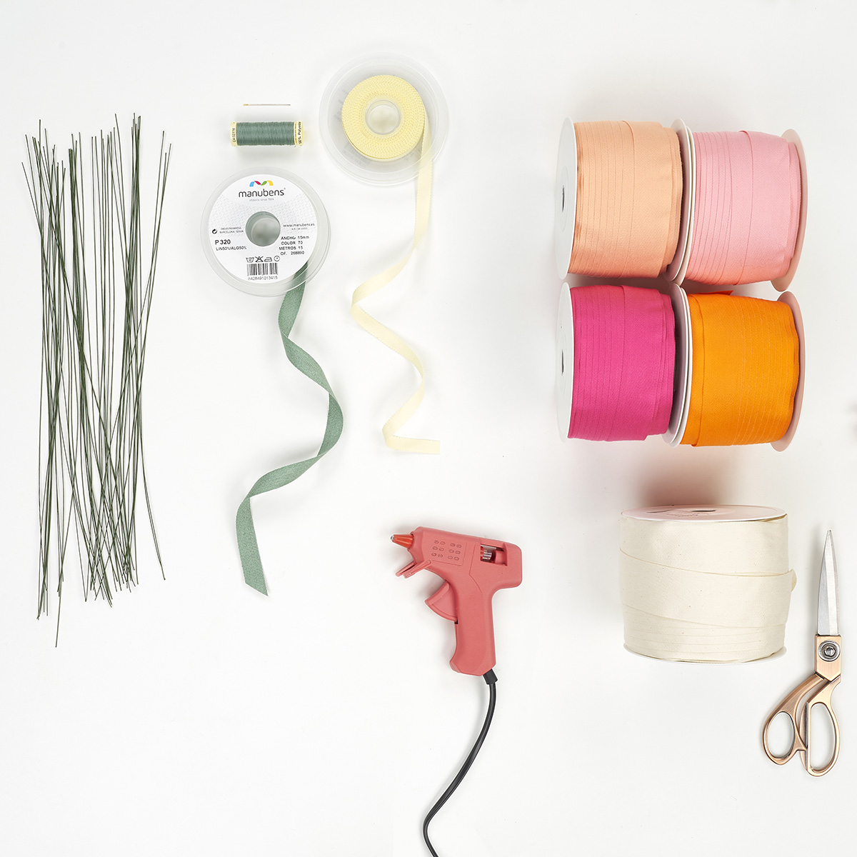 Sustainable DIY flowers - Manubens